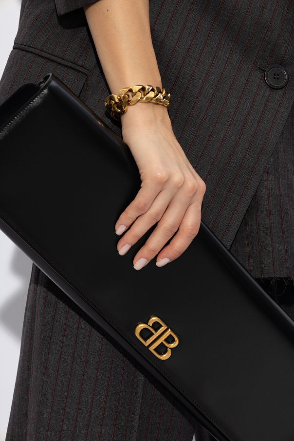 Złoty Mosiężna bransoleta Balenciaga - Vitkac Polska